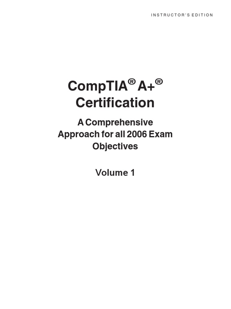 03 A+ IG Volume1 | PDF | Media Technology | Computing
