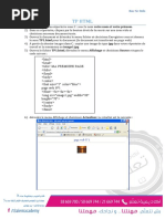 Exercices Corriges HTML PDF | PDF | Html | HTML5