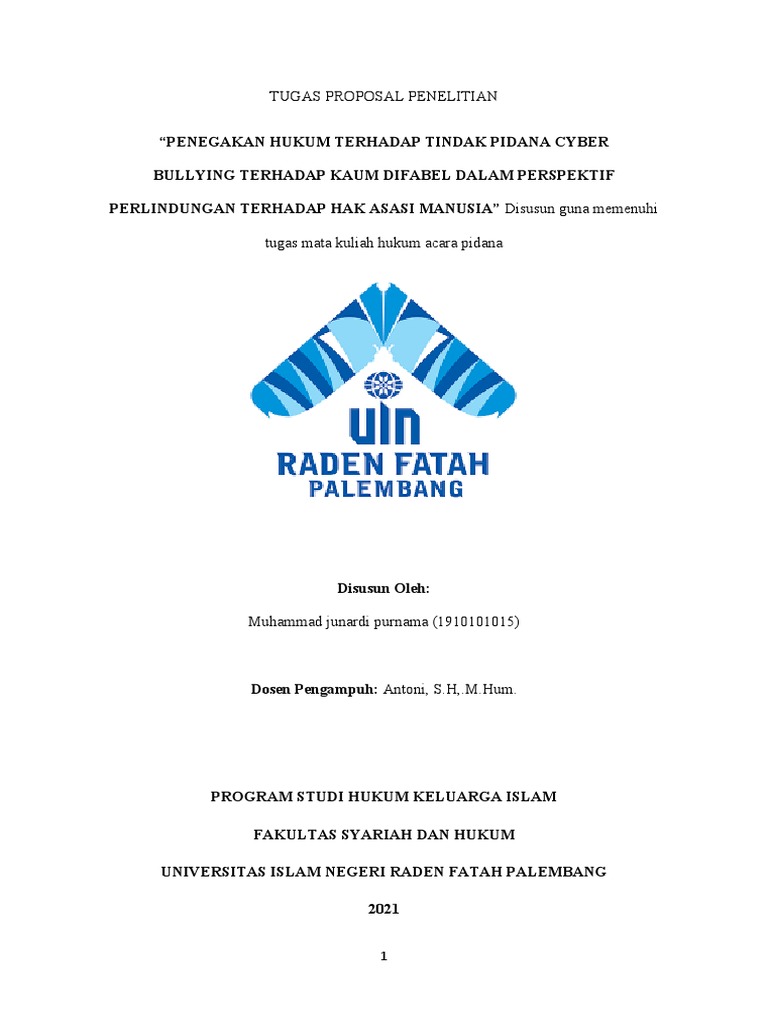 Proposal Penelitian Juna | PDF