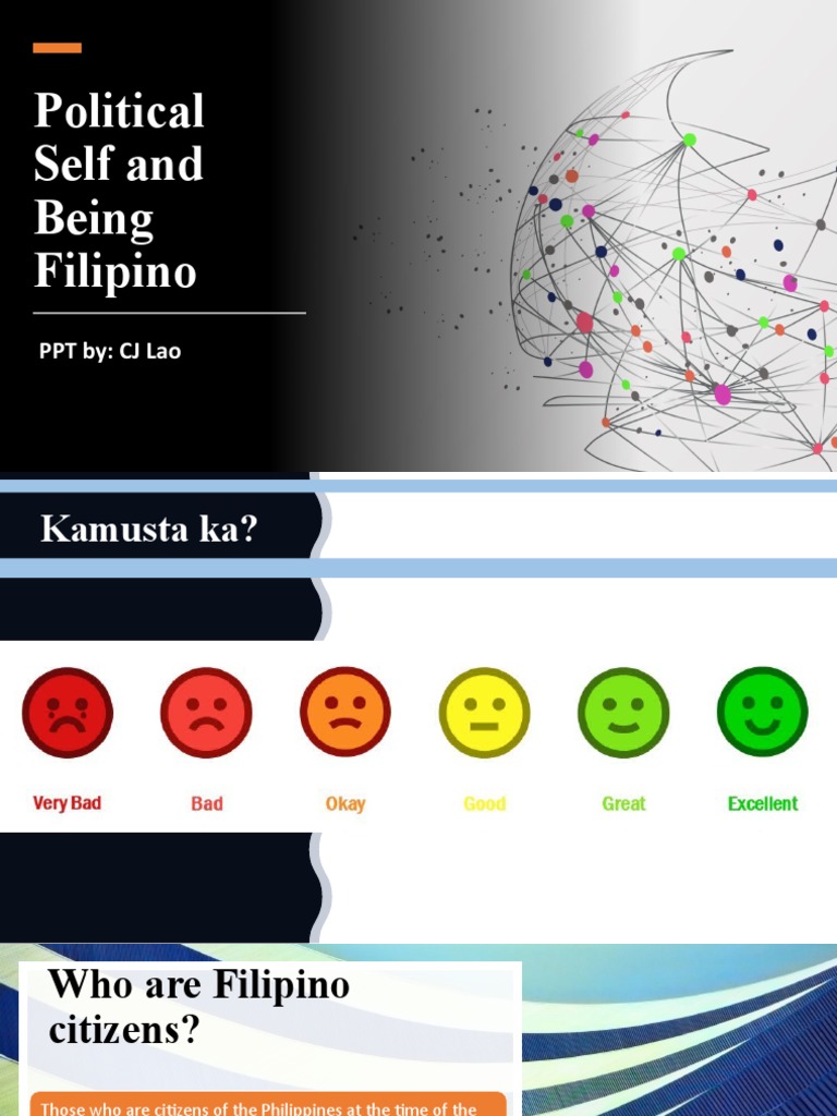 Political Self and Being Filipino: PPT By: CJ Lao | PDF | Citizenship ...