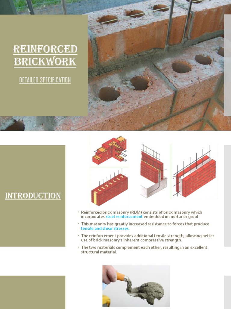 Reinforced Brick Masonry