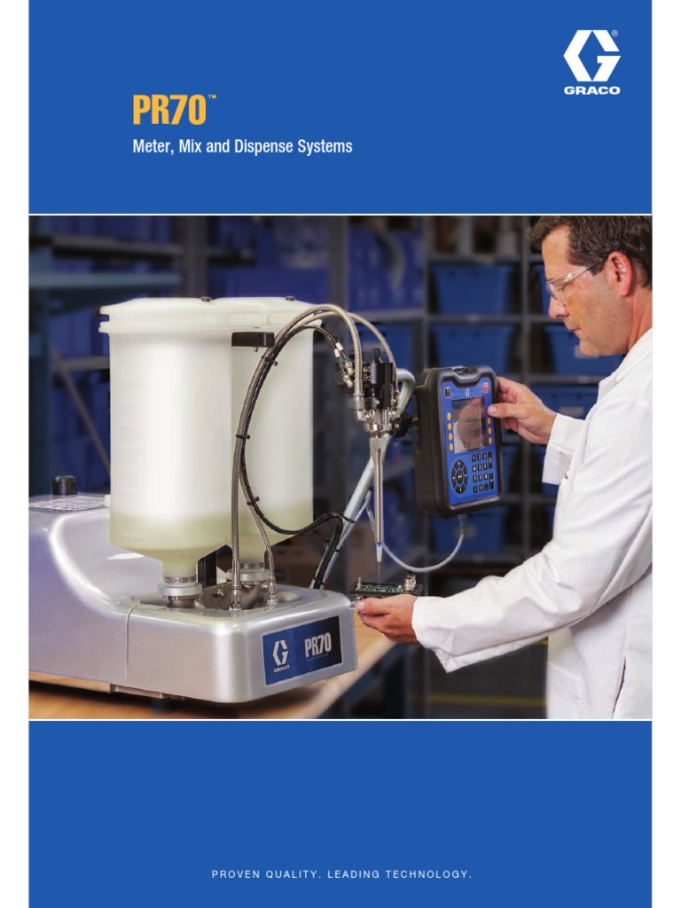 Graco PR70 Adhesive Dispenser | PDF | Equipment | Manufactured Goods