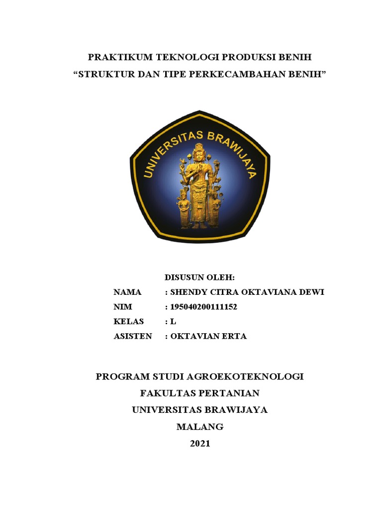Struktur Dan Tipe Perkecambahan Benih | PDF