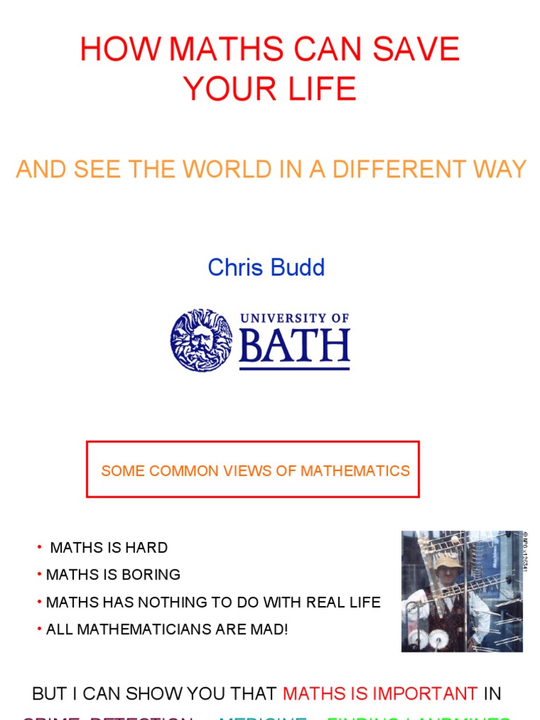 How Maths Can Save Your Life | PDF | Ct Scan | Mathematics
