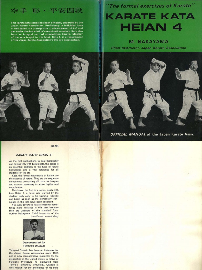 Jka Karate Kata Heian 4 | Download Free PDF | Karate | Kata