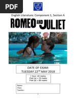 Romeo and Juliet Family Tree | PDF