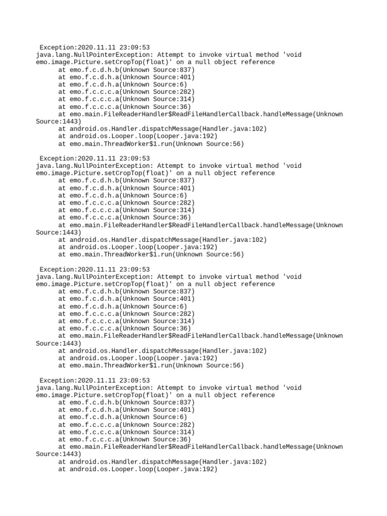 Yozo Log | PDF | Java (Programming Language) | Android (Operating System)