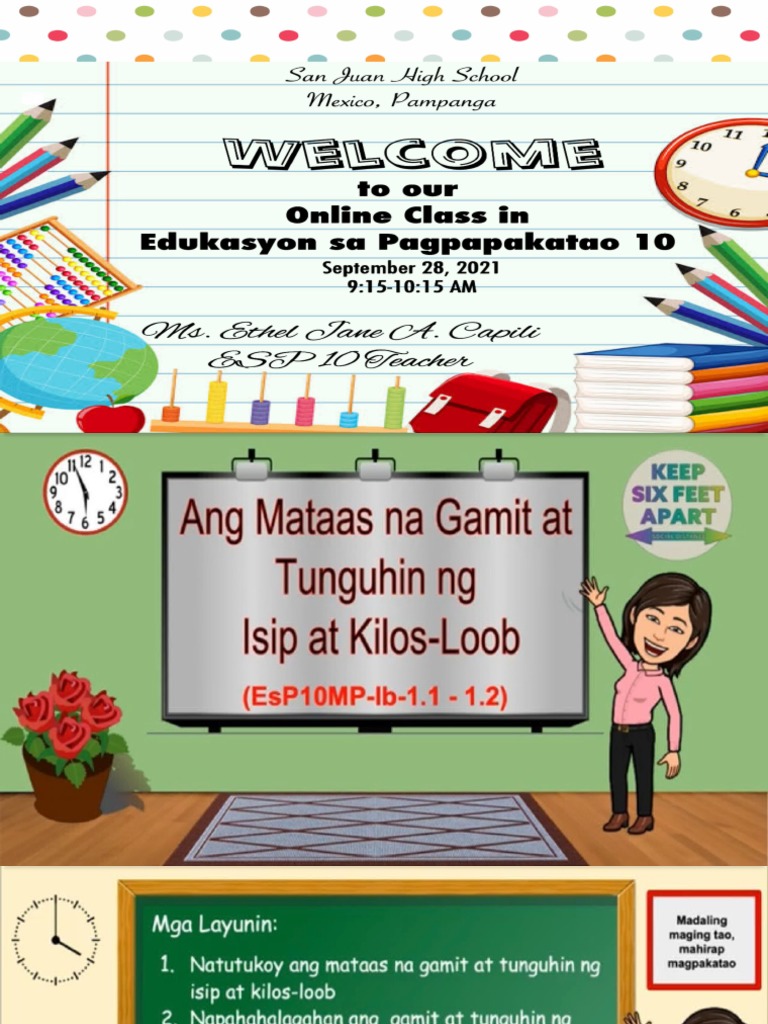 Esp 10 Q1 Modyul 1 | PDF