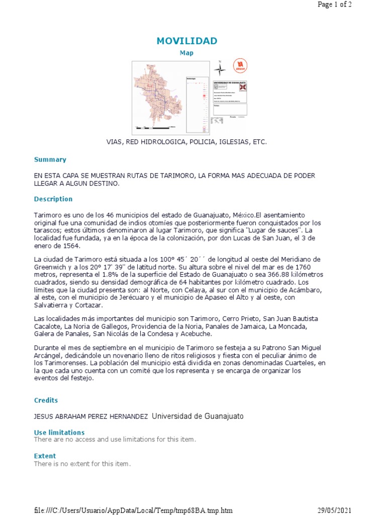 Database Tarimoro | PDF
