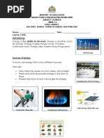 Lesson Plan in Science 6 - Forms of Energy and Their Uses. | PDF ...