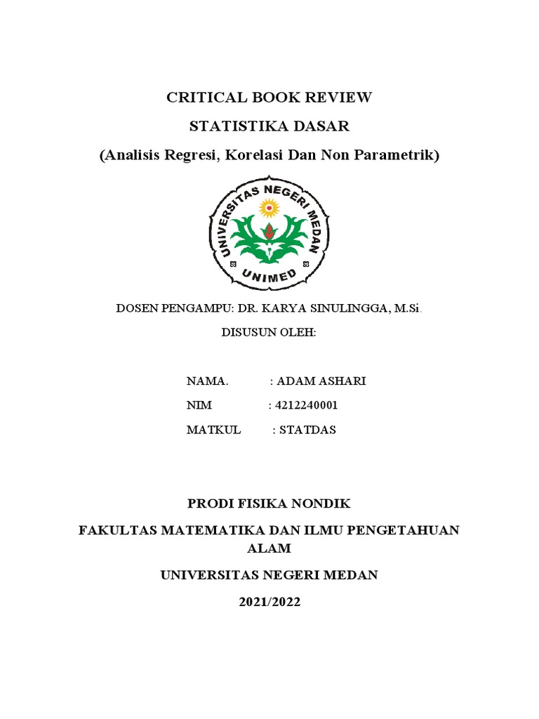 CBR Statdas Adam - Ashari | PDF