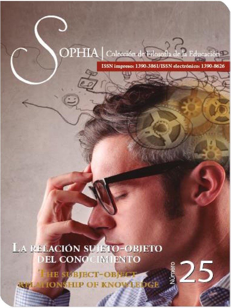 Sophia 25 La Relacion Sujeto Objeto Del | PDF | Universidad | México