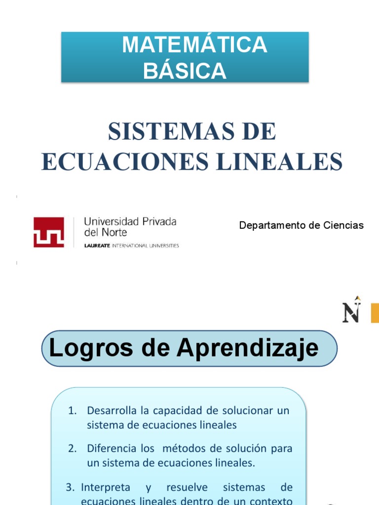 6 - Sist de Ecuac Lineal | PDF | Ecuaciones | Determinante