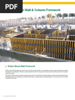 Manar Steel Waler System | PDF | Beam (Structure) | Concrete