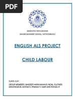 CHILD LABOR English Project | PDF | Child Labour | International Labour ...