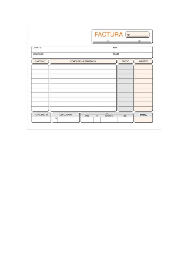 Factura para Imprimir | PDF