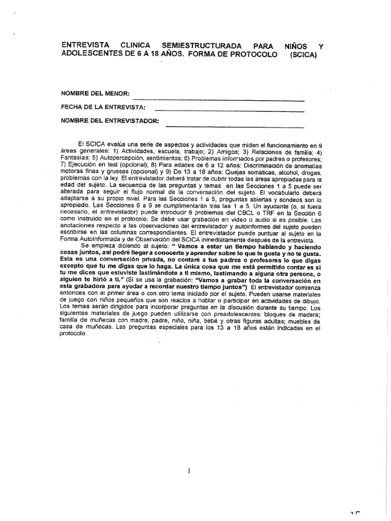 Entrevista Scica | PDF