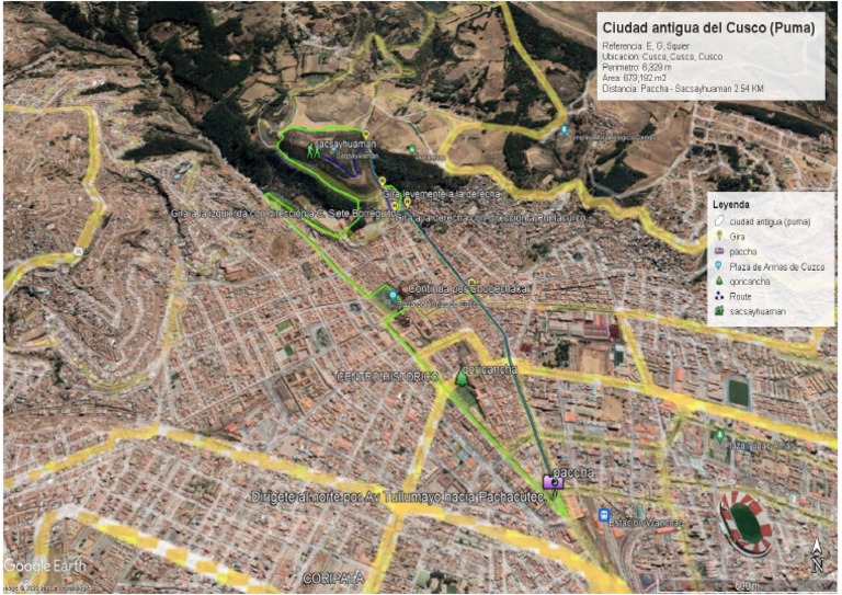 Google Earth Mapa Cusco | PDF