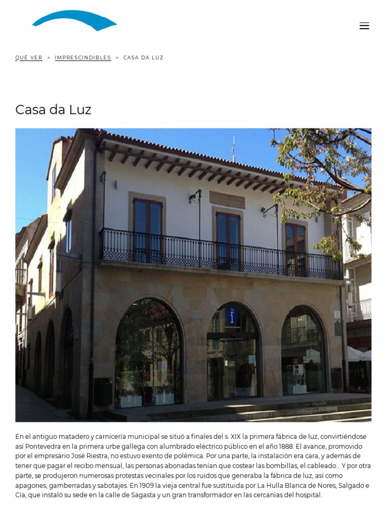 Casa da Luz: Historia y Visitas | PDF