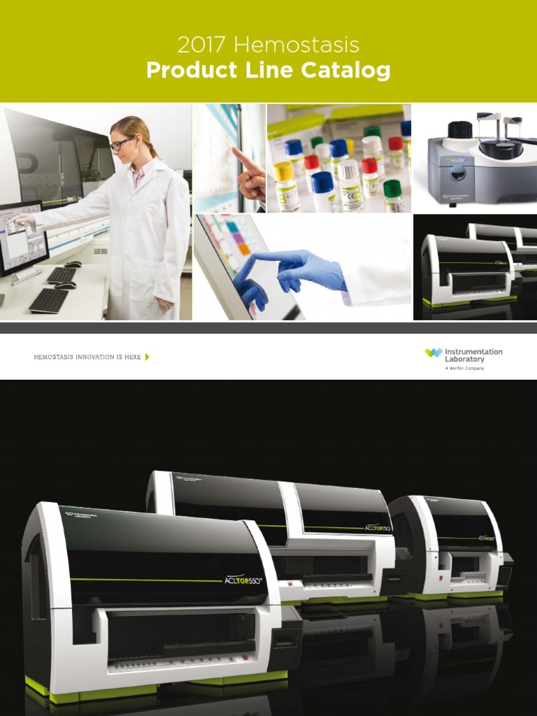 Hemostasis Catalog Rev.14 - Eu 2017 PDF | PDF | Coagulation | Nutrients