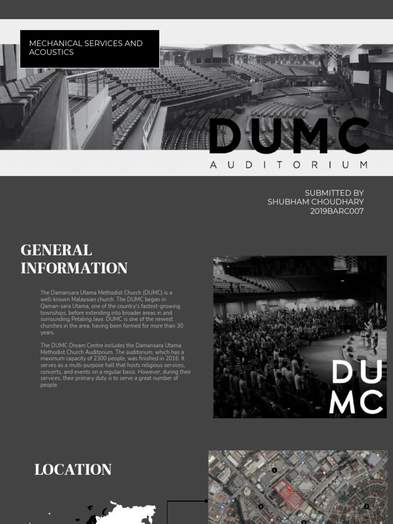 Dumc Auditorium: Malaysia | PDF | Flooring | Sound