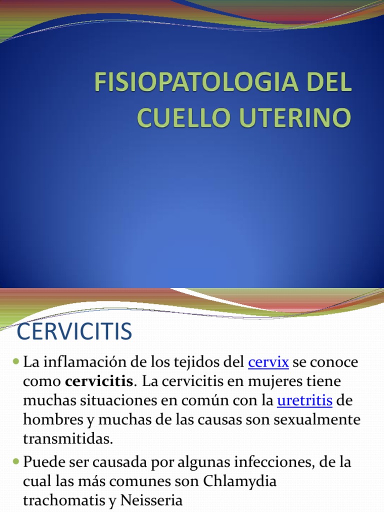 Patologia Del Cuello Uterino | PDF | Cáncer de cuello uterino | Especialidades Medicas