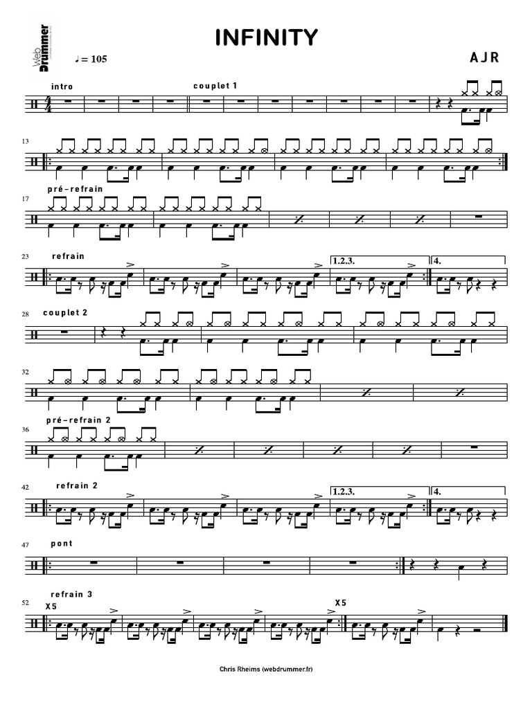 AJR - Infinity | PDF