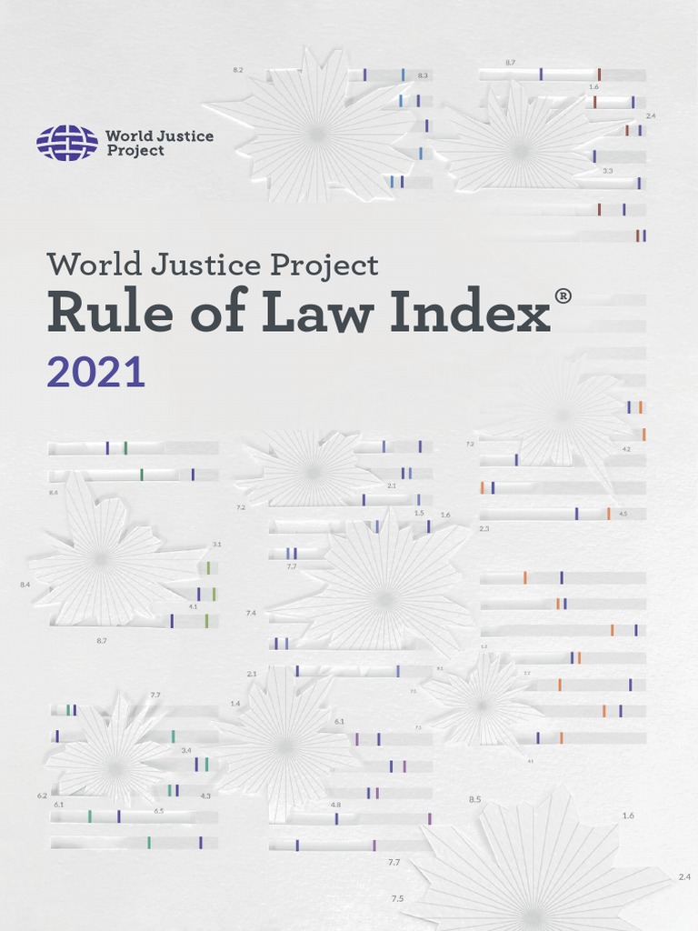 Rule of Law Index: World Justice Project | PDF | Rule Of Law | Corruption