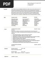 Cathy's Resume | PDF | Career & Growth | Wellness