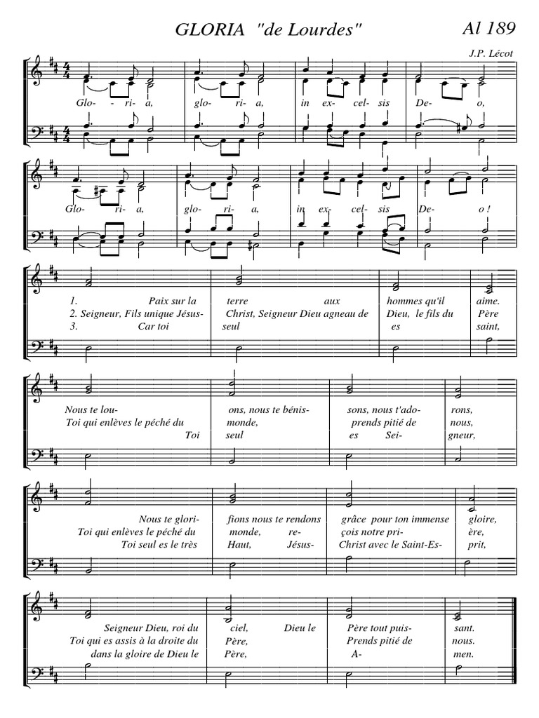 Gloria Lourdes | PDF