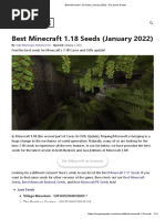 Best Seed for Full Netherite Speedrun | PDF | Minecraft | Games On ...