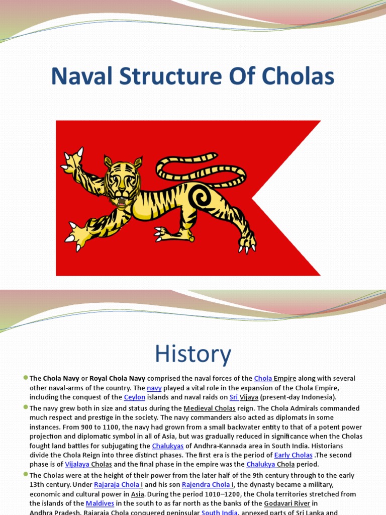 Naval Structure of Cholas | PDF | Navies