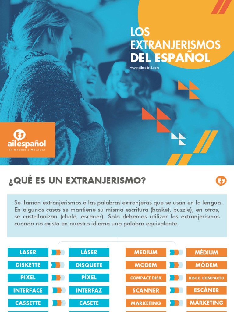 Extranjerismos en el Español Actual | PDF | Lengua española | Lingüística