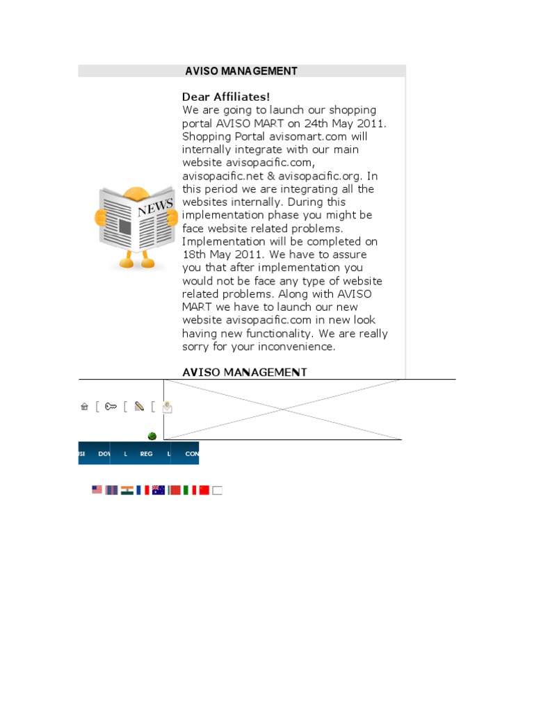 Aviso Management Dear Affiliates! | PDF | Customer Satisfaction | Iso 9000