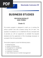 Grade 12 Business Studies Term 2 Notes | PDF | Investing | Insurance
