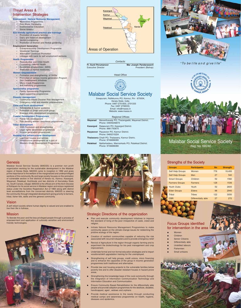 Masss Brochure | PDF | Poverty | Poverty & Homelessness