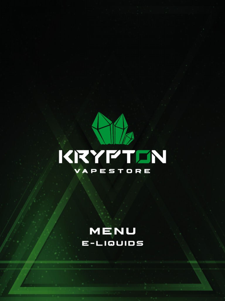 Krypton VapeStore Catalogo de Productos | PDF | Postres | Té