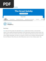 The Great Gatsby Script | PDF | The Great Gatsby