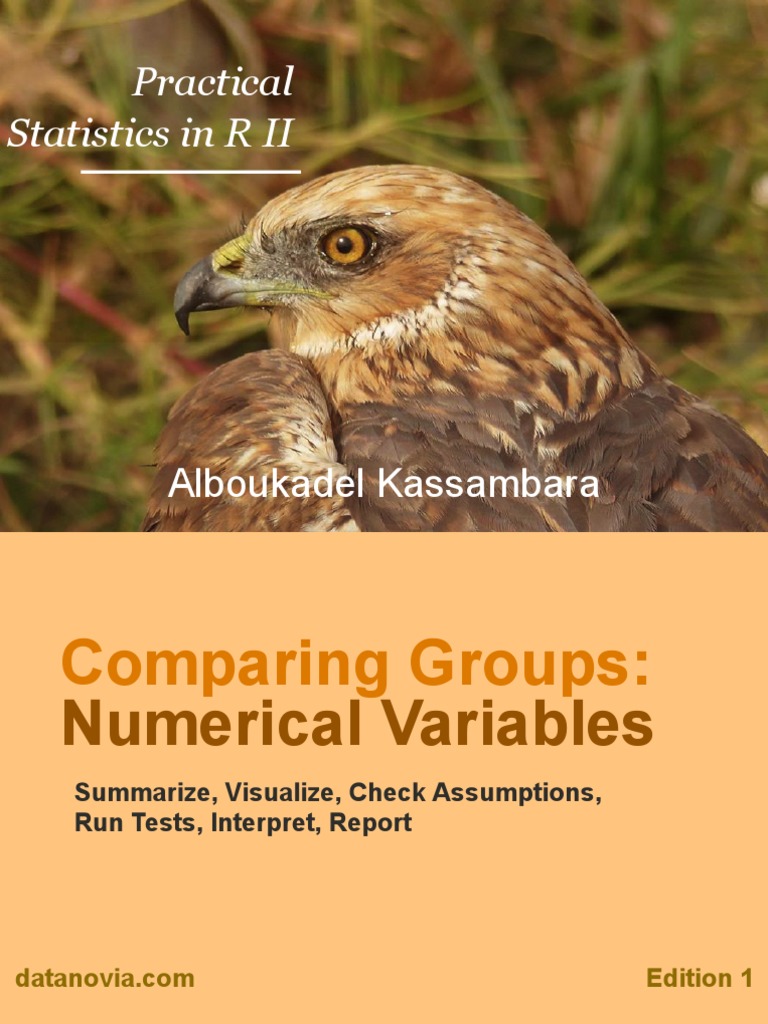 R Statistics For Comparing Means Interior | PDF | Student's T Test ...
