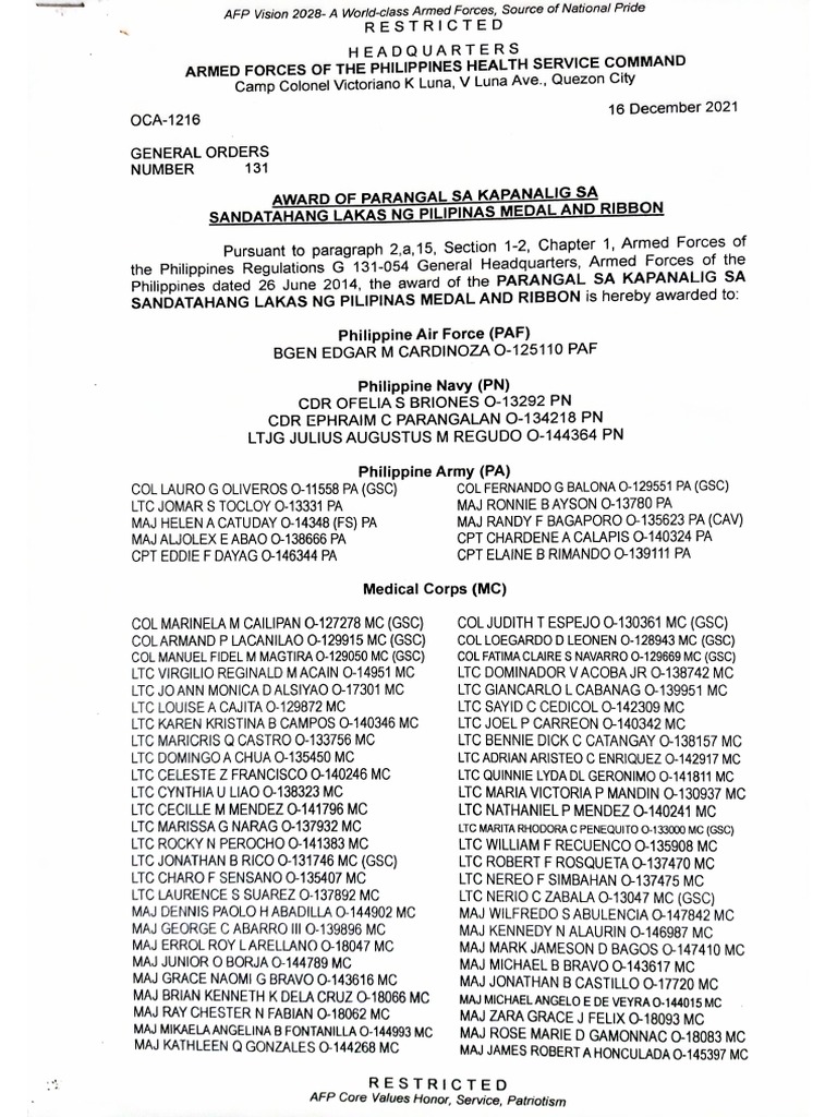 Parangal Sa Kapanalig | PDF