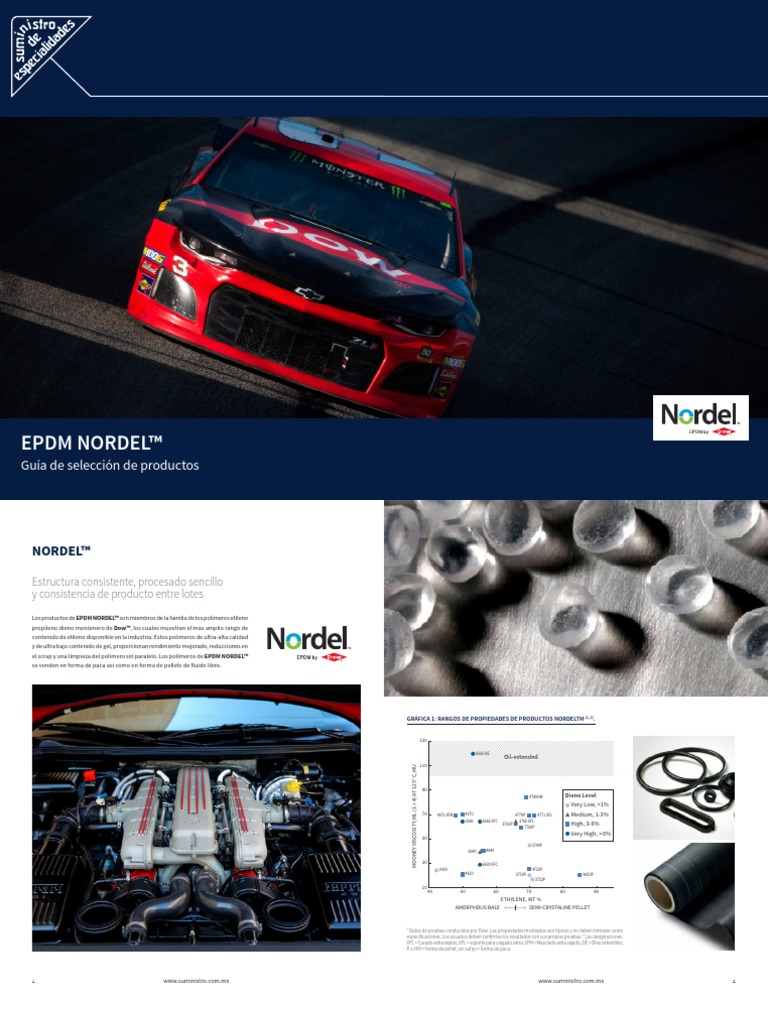 Nordel Grades Review | PDF | Compuestos químicos | Sólido amorfo