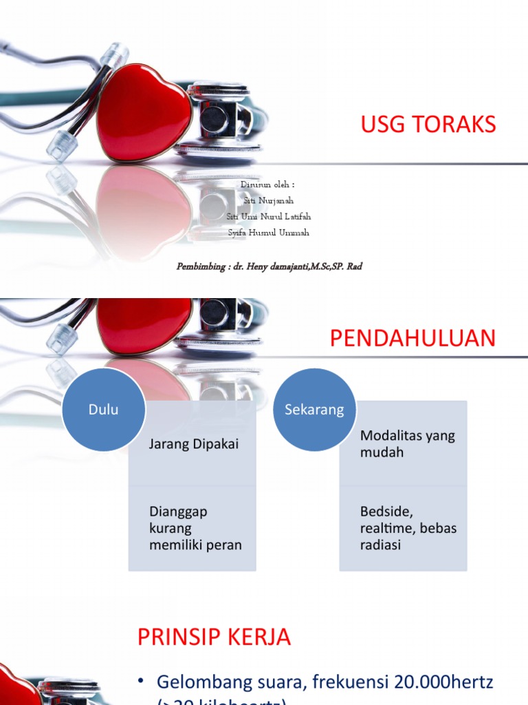 PPT USG Thorax | PDF