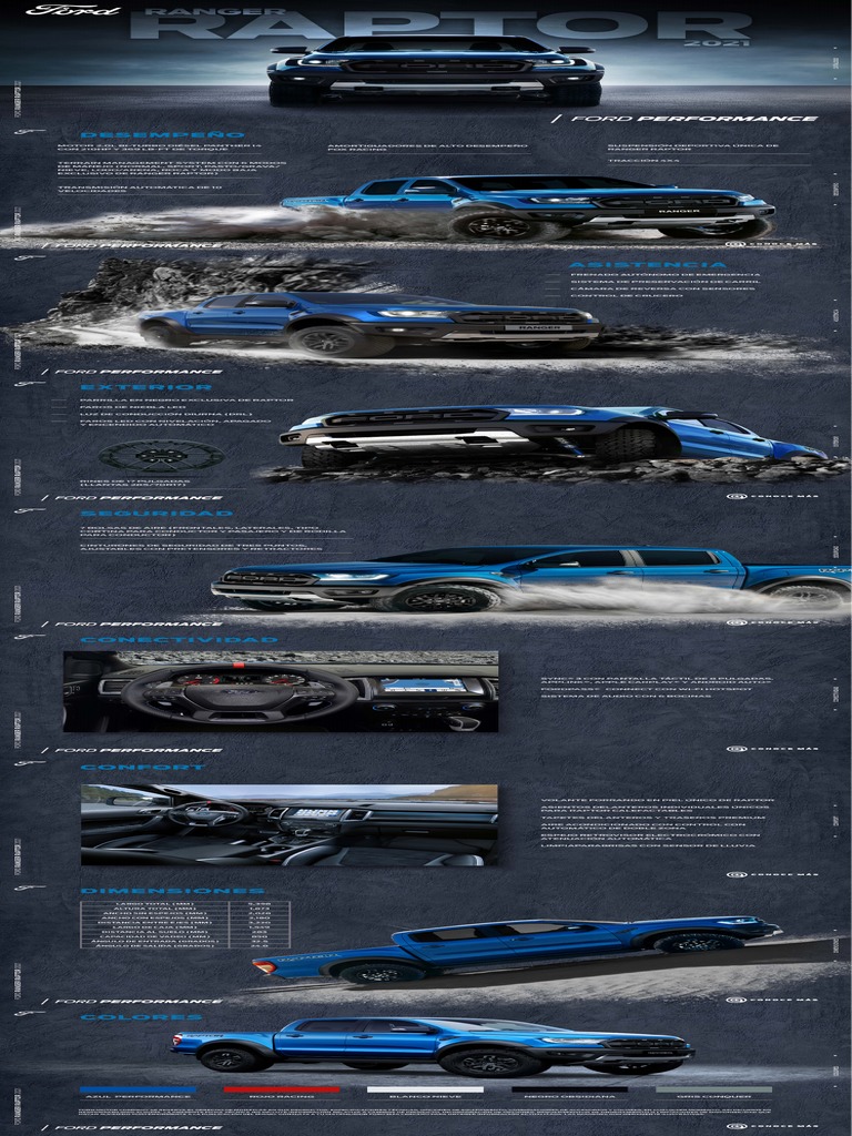 Ford Ranger Raptor 2021 Catalogo | PDF