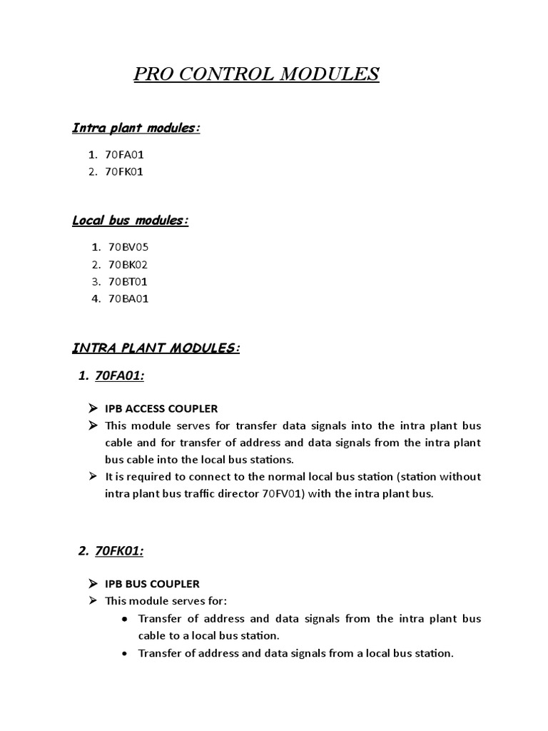 Pro Control Modules | PDF | Direct Current | Electronics