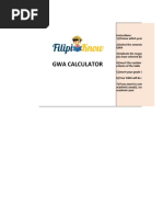 Gwa Calculator - The Executive Library | PDF | Teaching Methods & Materials