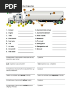 Container Inspection Checklist: 17-Point Truck & Trailer Inspection | PDF