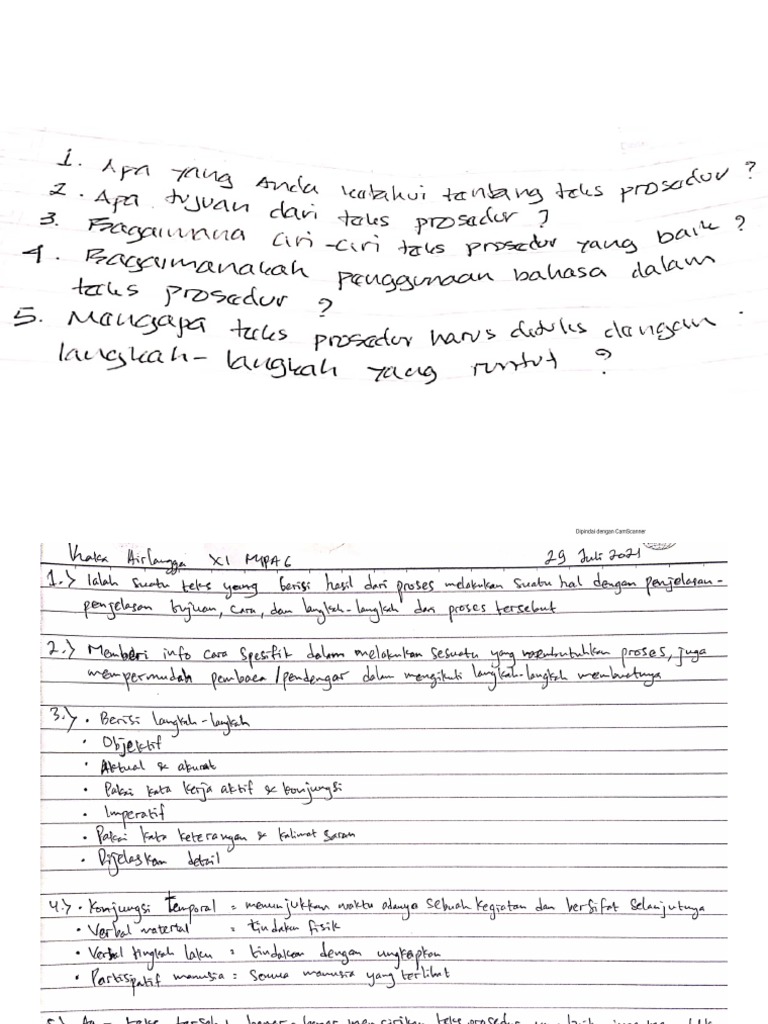 Tugas Teks Prosedur | PDF