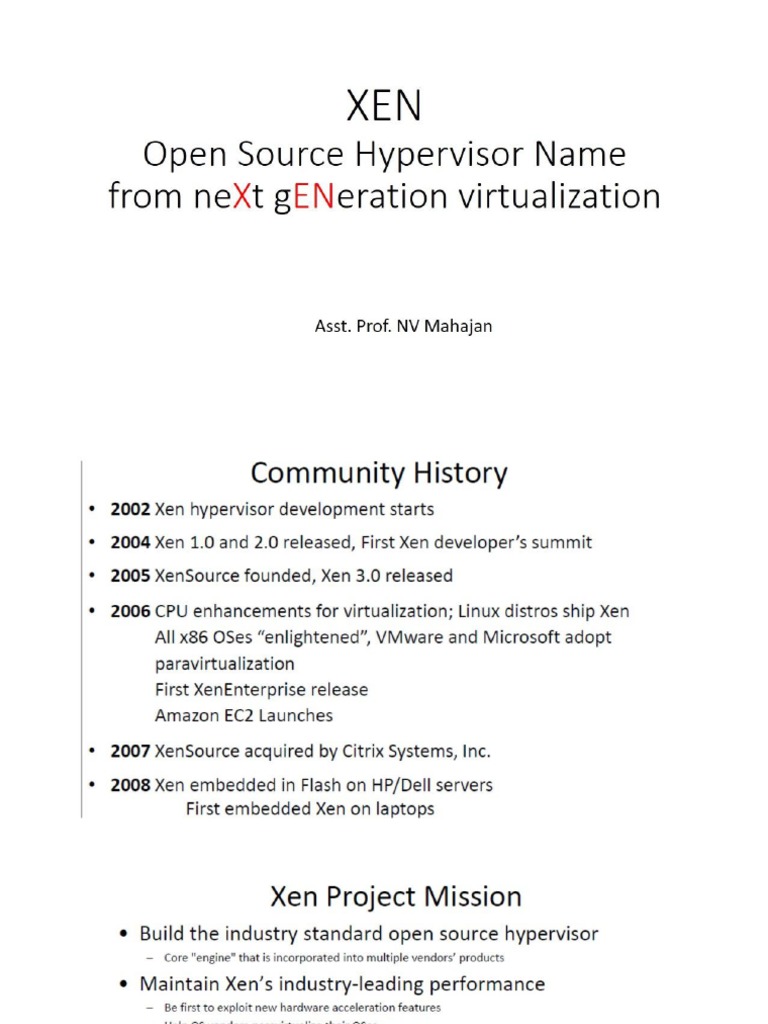 Xen | PDF