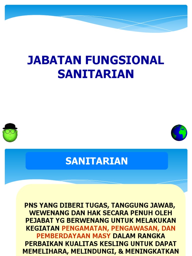 Jafung Sanitarian | PDF | Teknologi & Rekayasa