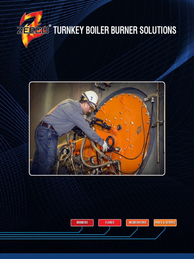 Turnkey Boiler Burner Solutions | PDF | Combustion | Pipe (Fluid ...